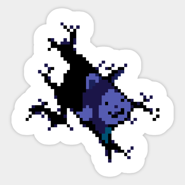 Undertale - Temmie - Undertale - Sticker Designed & Sold By Lea Caballero